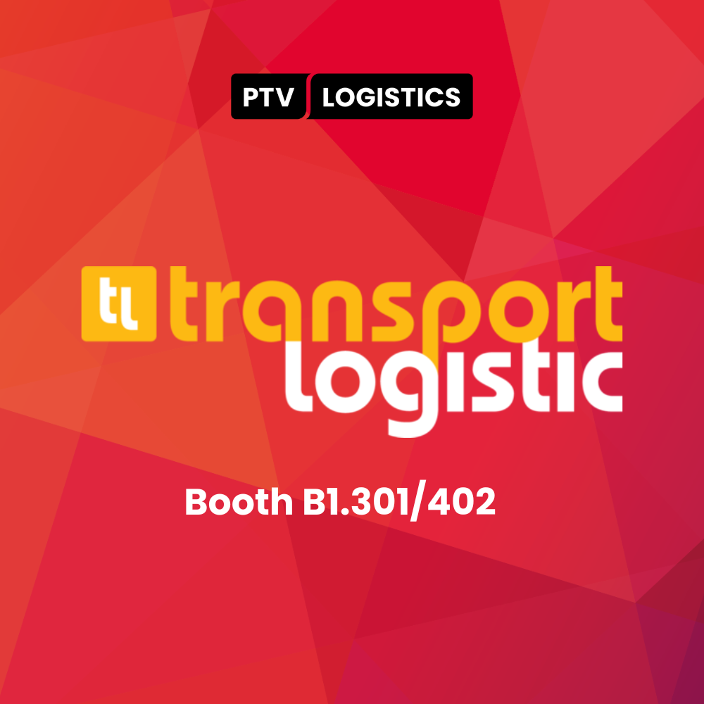 Besuchen Sie PTV Logistics auf der Transport Logistic 2025 in München